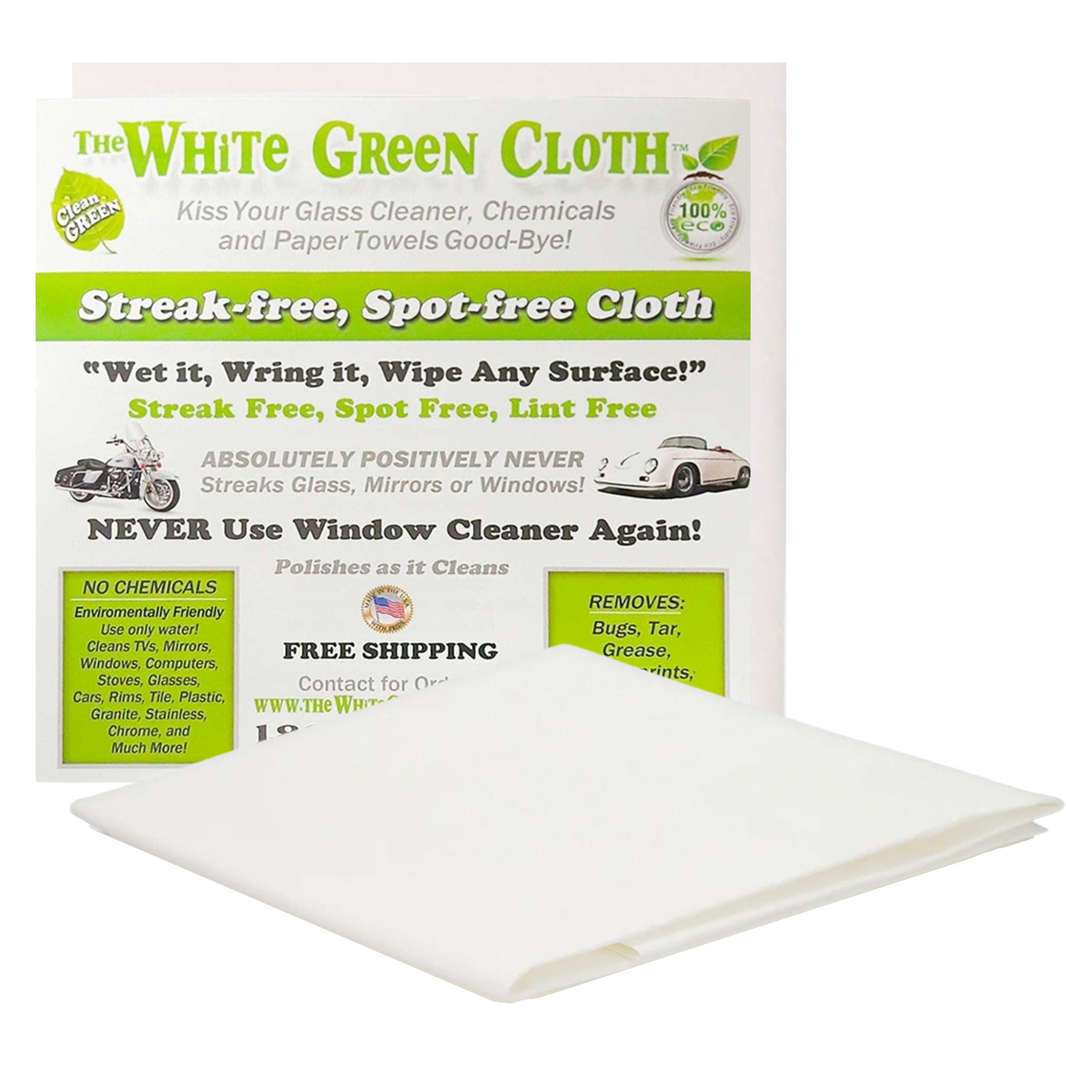 Shop Cleaning Cloths – The White Green Cloth